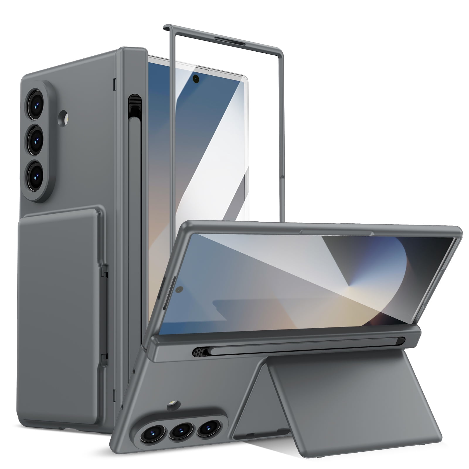 Case for Samsung Galaxy Z Fold 7 with Stylus & Stylus Holder & Card ...