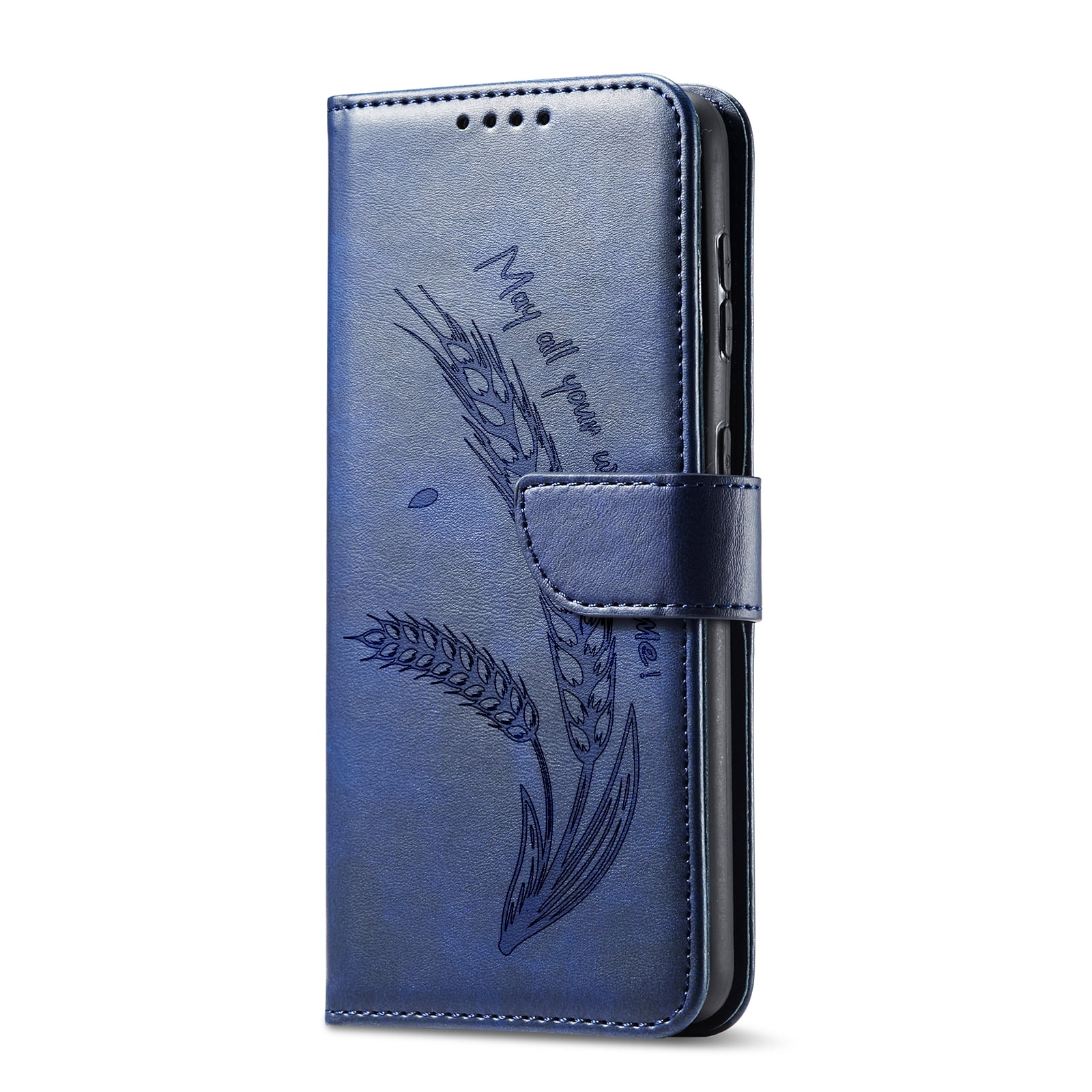 Case for Samsung J6PRIME Wristband flip cover bracket PU leather wallet protection sleeve cash ...
