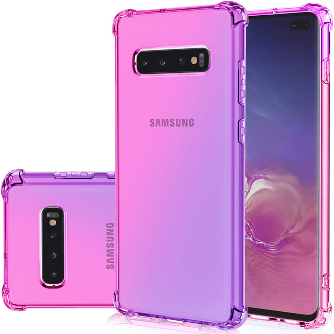 Case for Samsung S10 5G, Galaxy S10 5G Cute Case Girls Women, Gradient ...