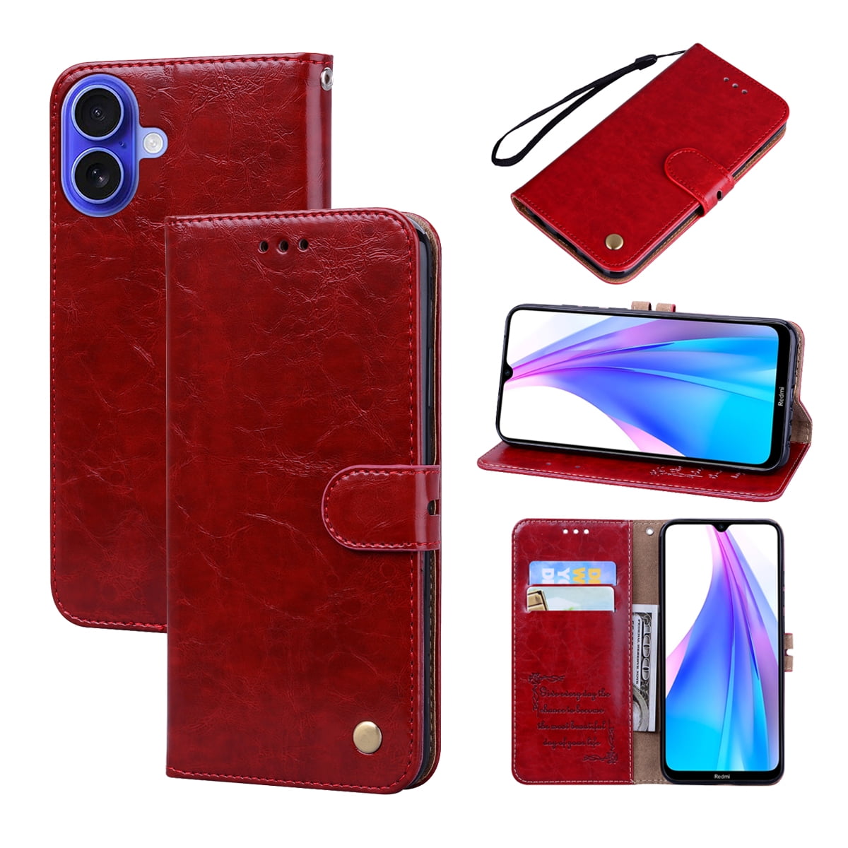 Case for Samsung S25 ULTRA Wallet style phone case with magnetic holder ...