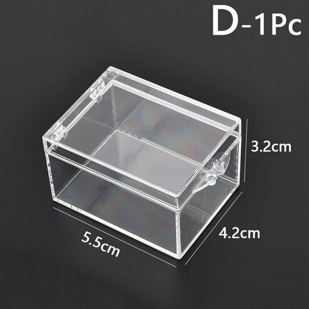 Case Storage Box Rectangular Portable Multipurpose Display Small ...