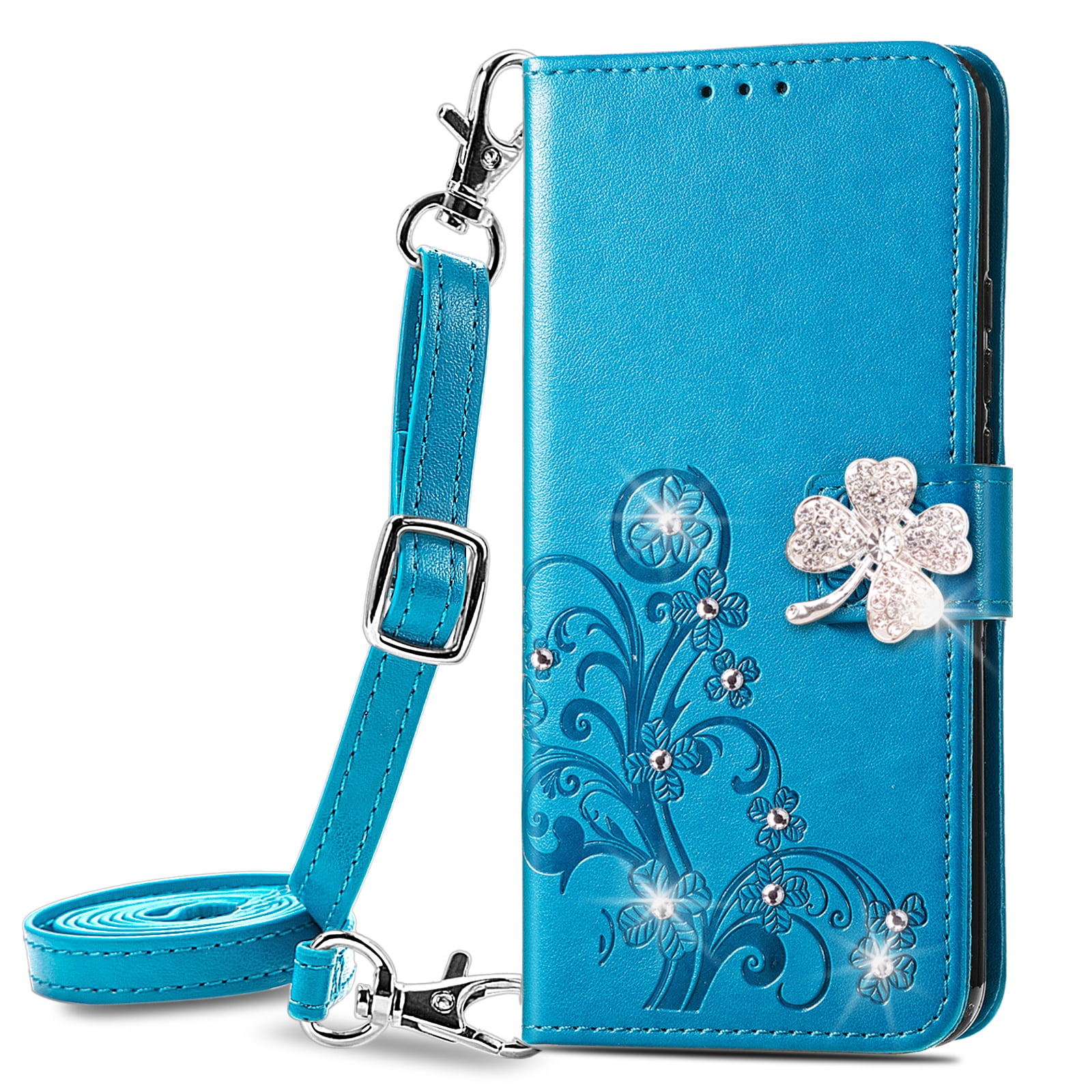 Case for TECNO Spark 9TLeather wallet wristband protective cover, flip ...