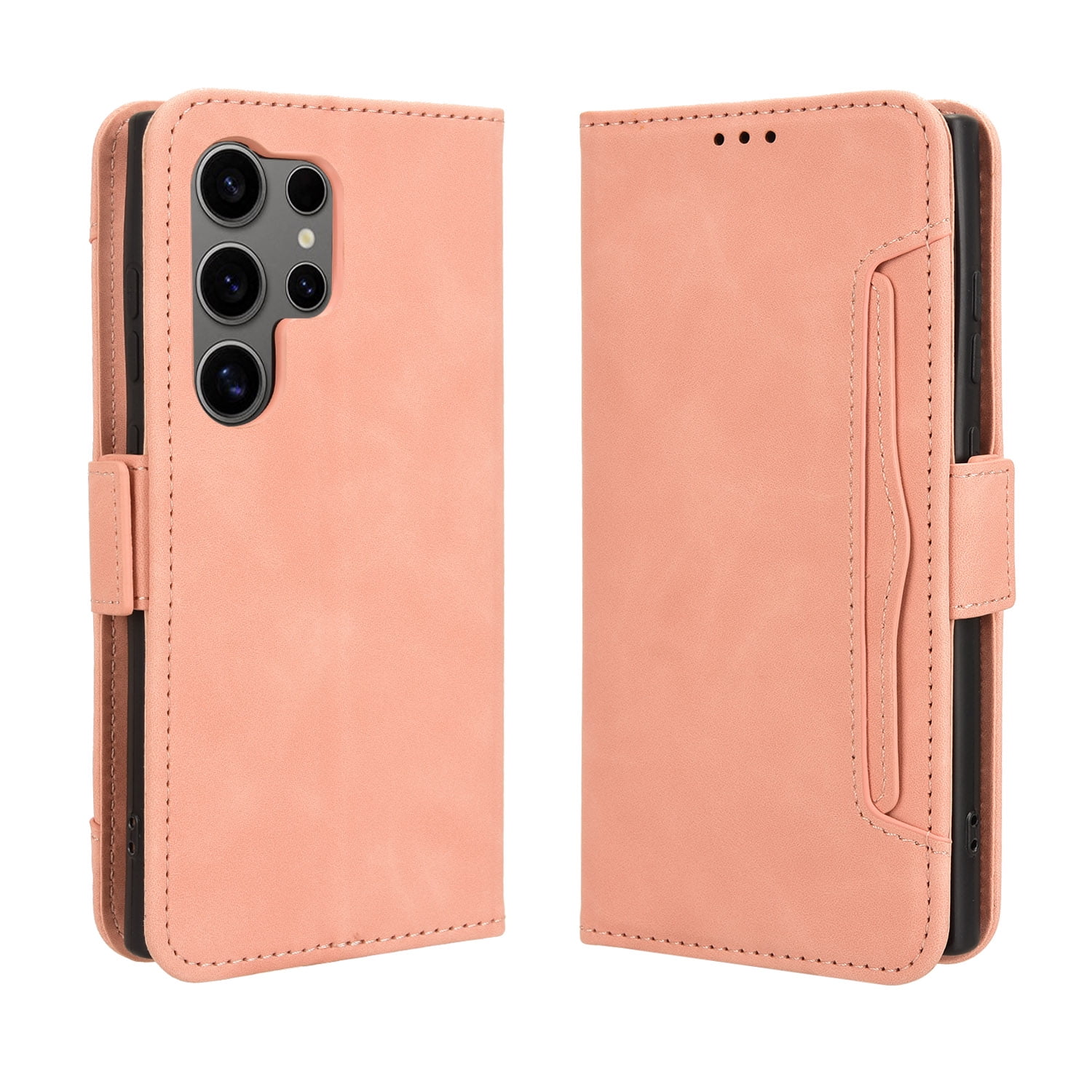 Case for Wallet Case for Samsung S24 Ultra,PU Leather Flip Cover with ...