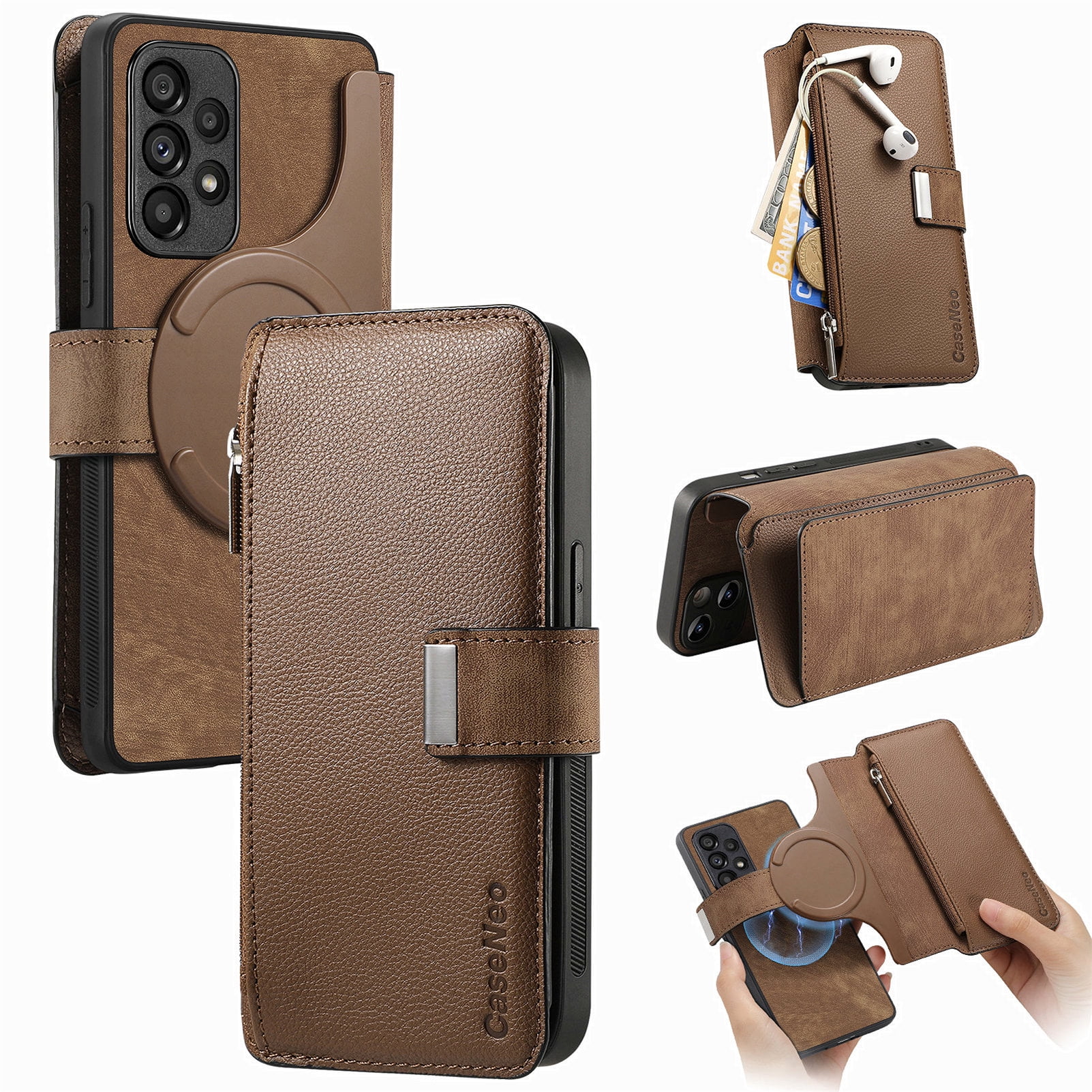 Case Wallet for Samsung Galaxy Note 20 Ultra, Detachable 2-in-1 PU ...