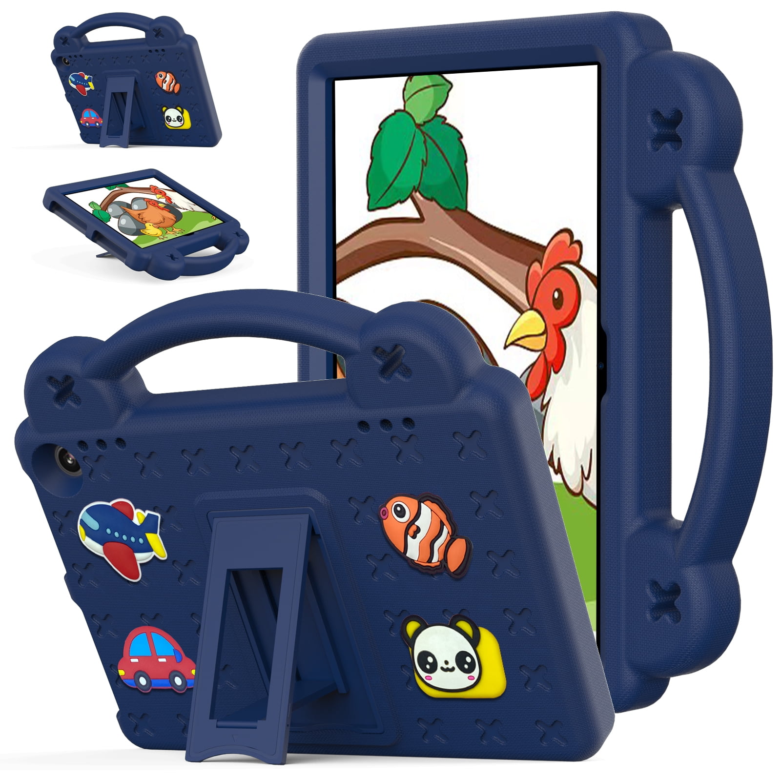 Case for Walmart Onn 7 Inch Gen 4 2024, Cartoon Shockproof Drop-proof ...