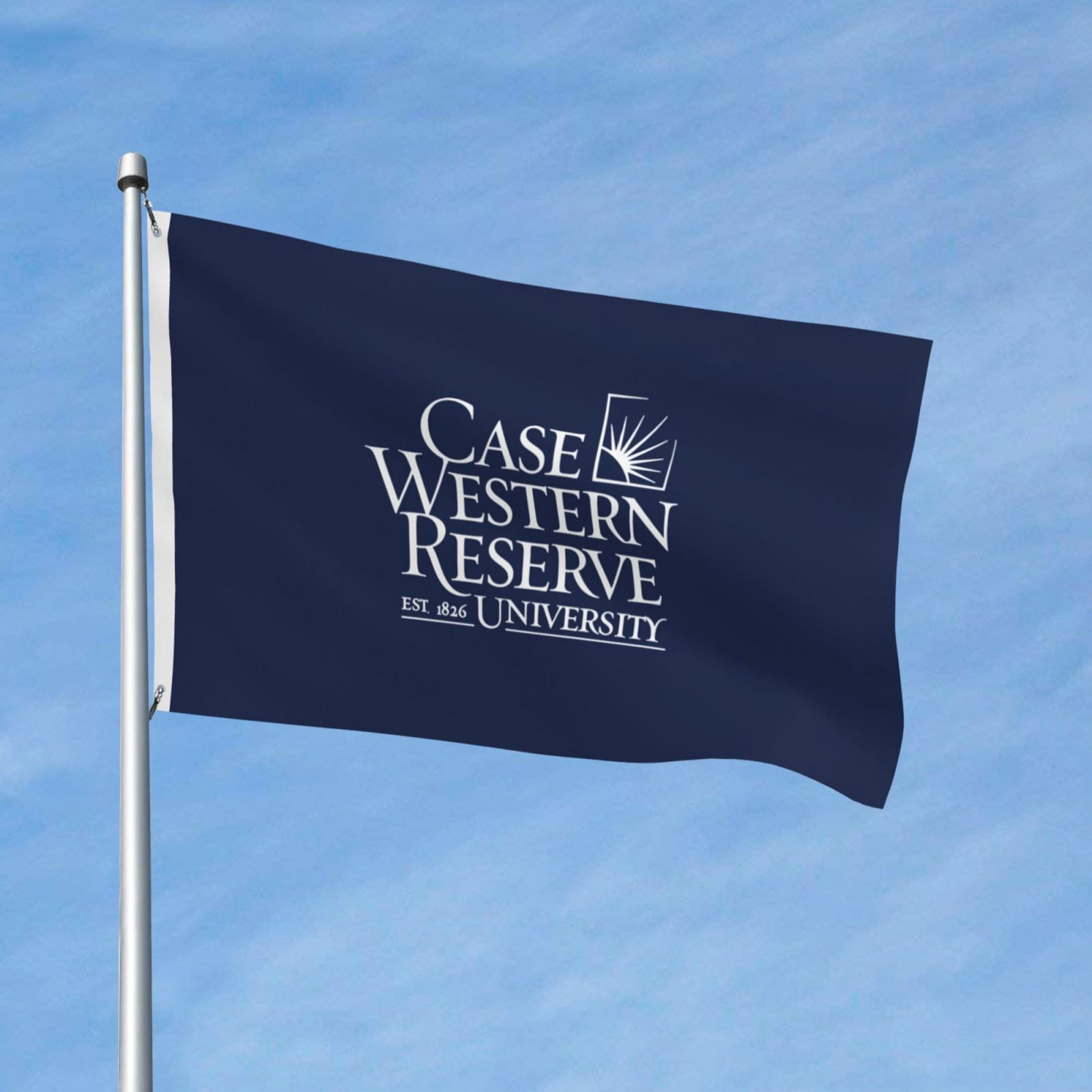 Case Western Reserve University Logo Banner 3x5 Ft Flag,Double Sided ...