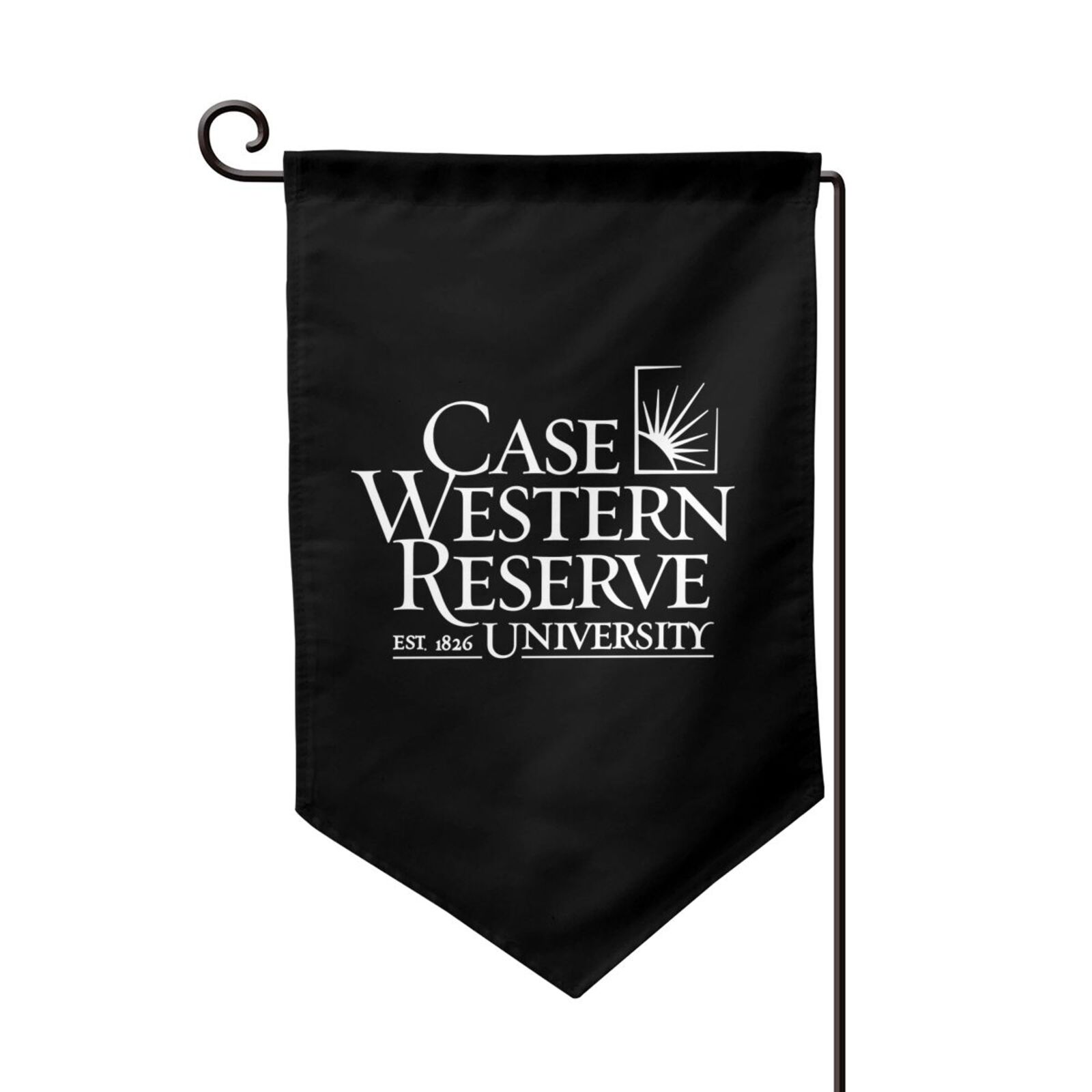 Case Western Reserve University Logo Garden Flag - Double Sided Banners ...