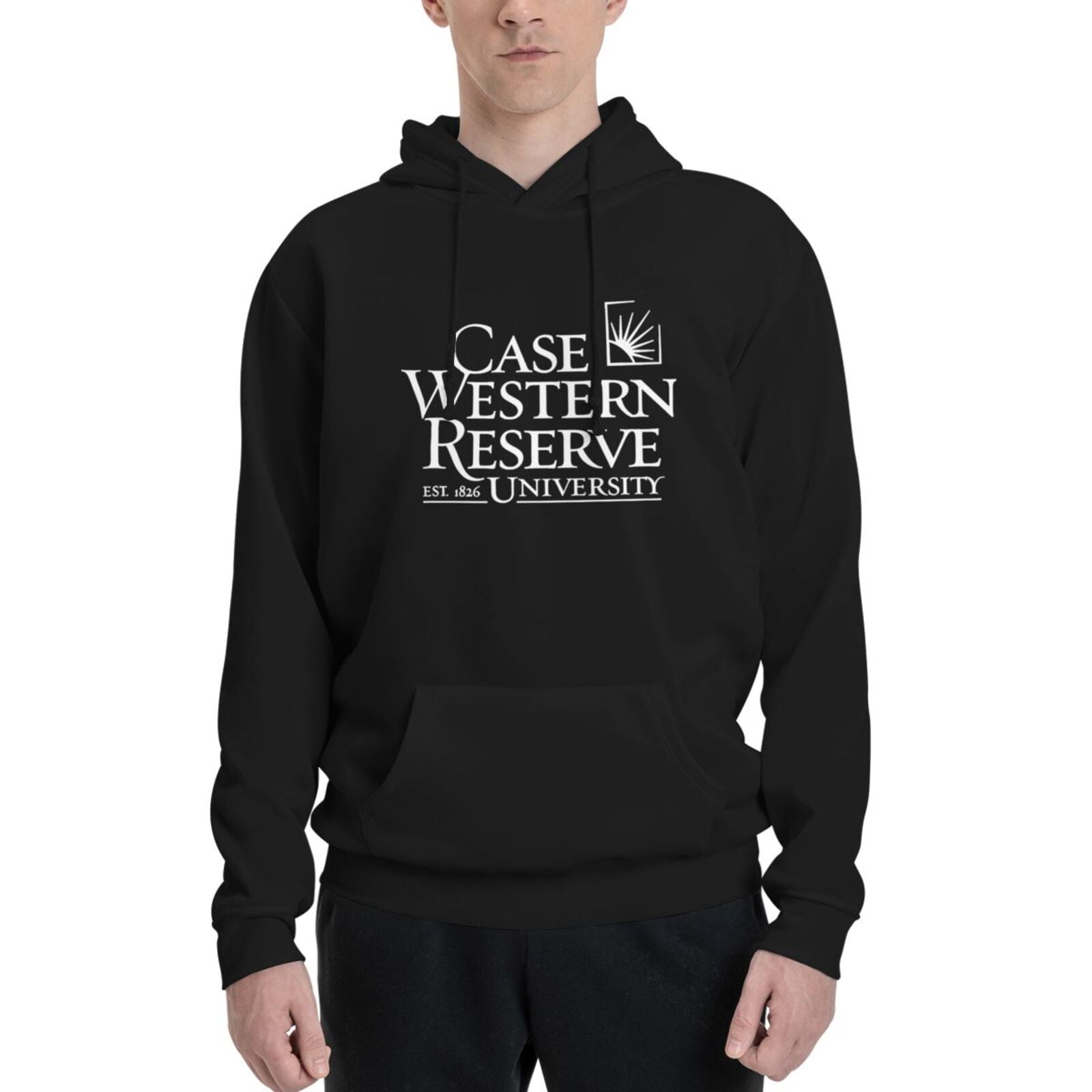Case Western Reserve University Men's Women's Hoodie Long Sleeve Casual ...