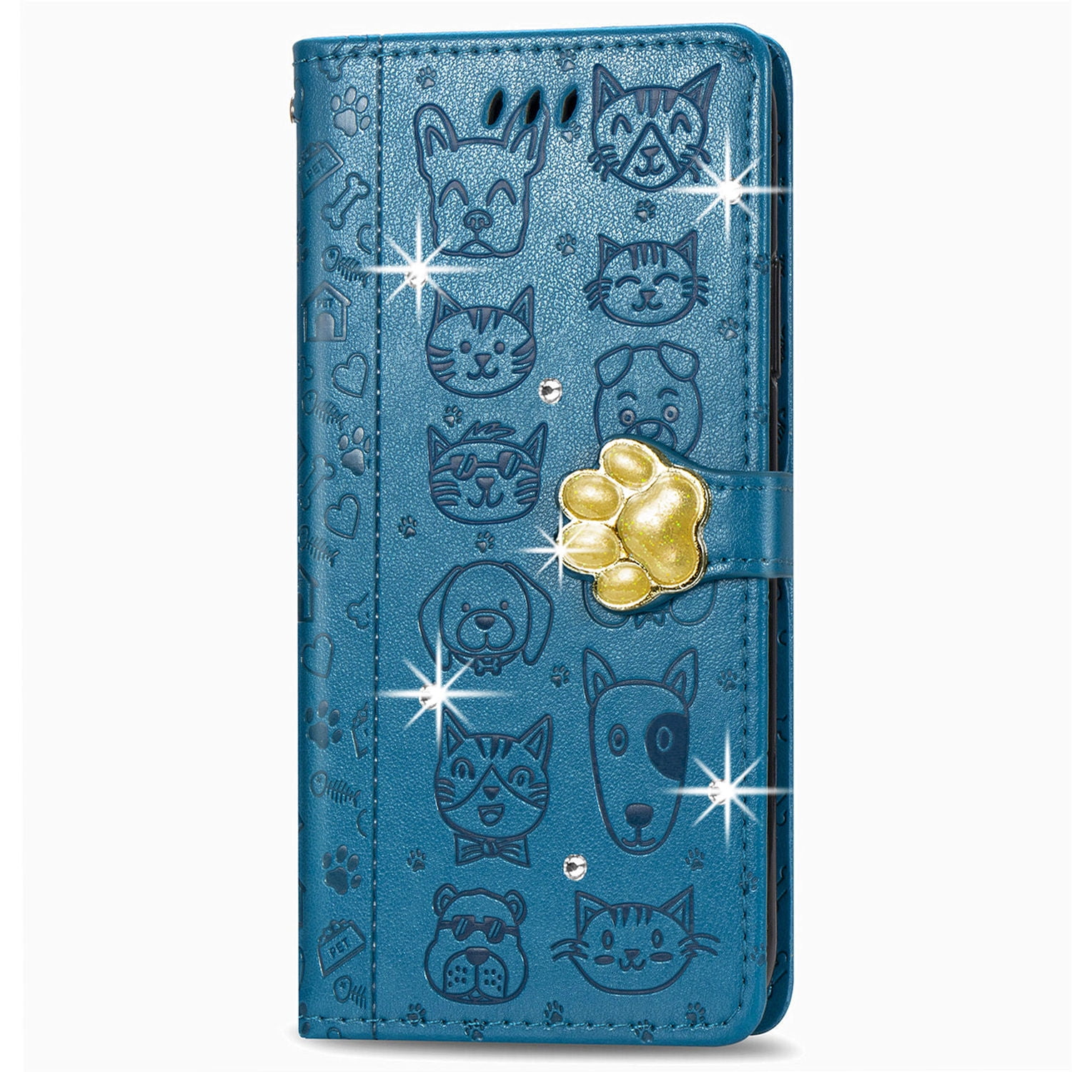 Case for XIaomi Poco F6 Pro Cartoon girl wallet case, cat dog ...