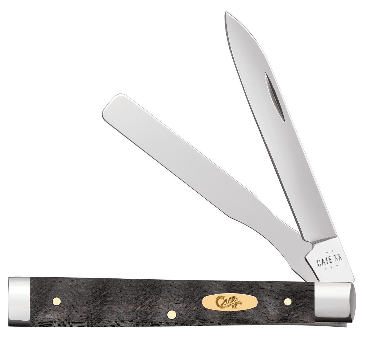 Case XX Knives Baby Doc Black Curly Oak Wood 14007 Stainless Pocket ...