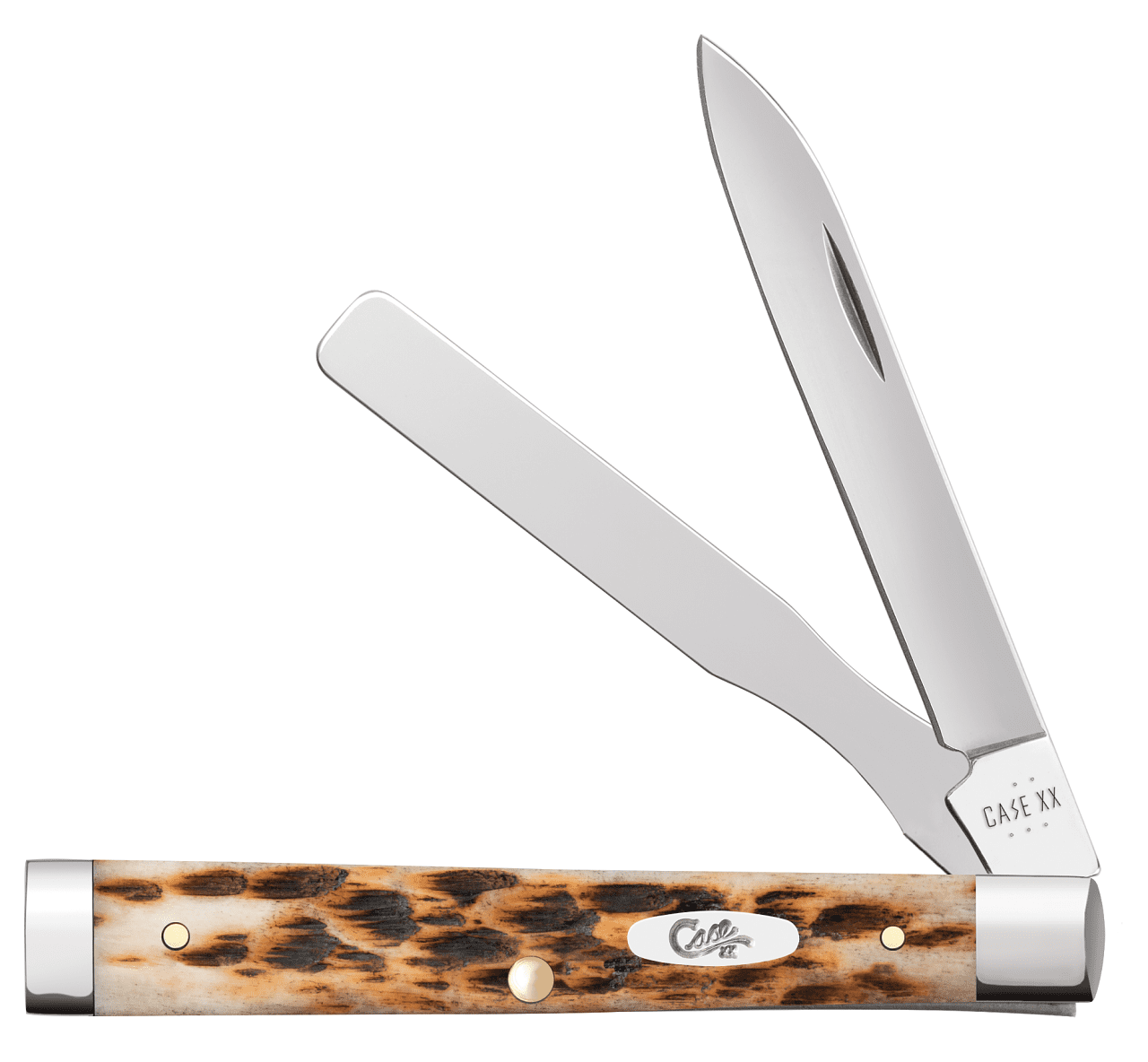 Case Knives Amber Bone Peach Seed Jig Baby Doc - Walmart.com