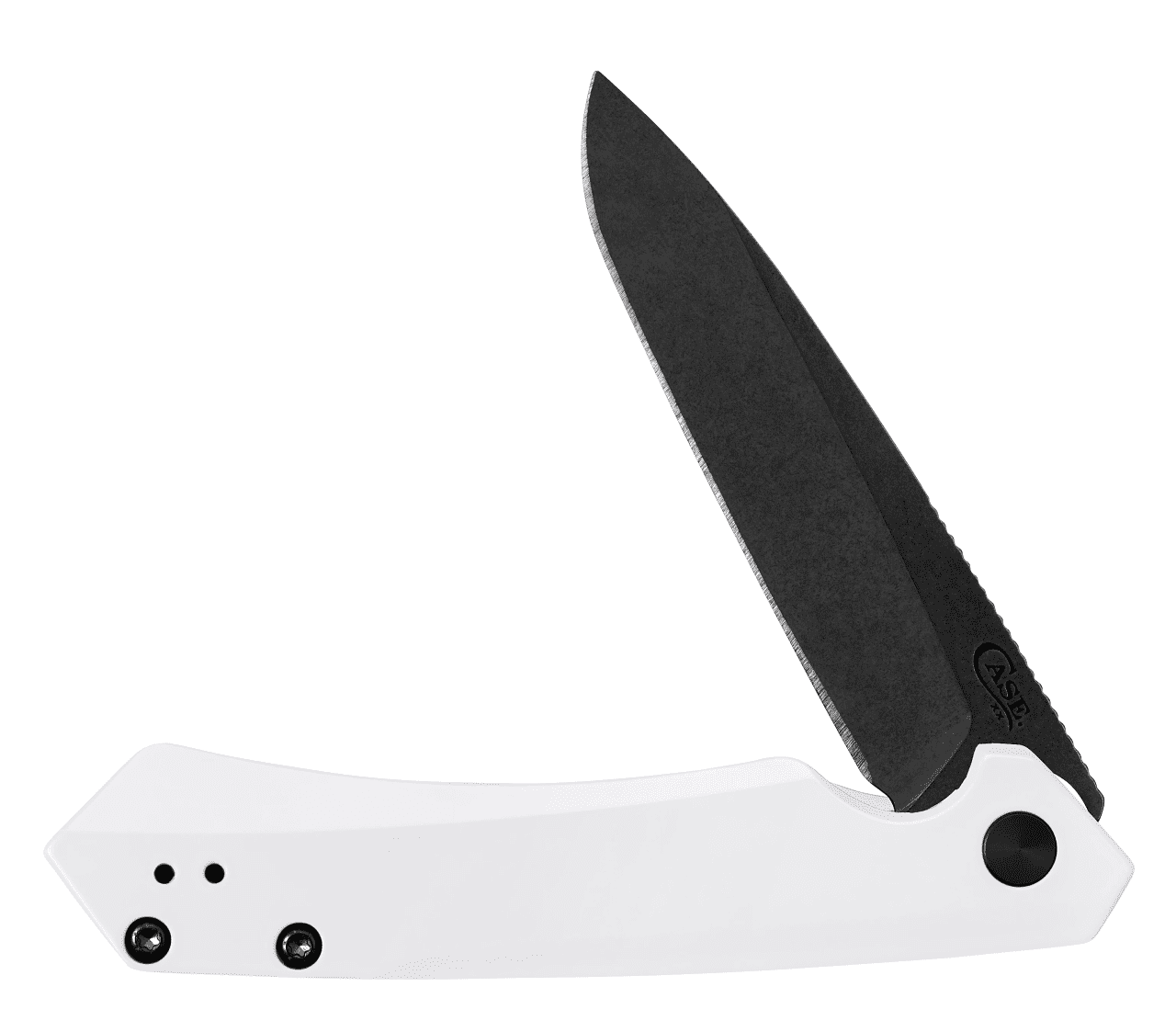 Case XX Knives Kinzua Frame Lock 10779 White Aluminum CPM S35VN ...