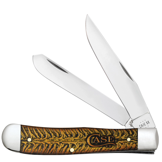Case XX Knives Trapper Golden Pinecone 81800 Stainless Steel Pocket Knife - Walmart.com