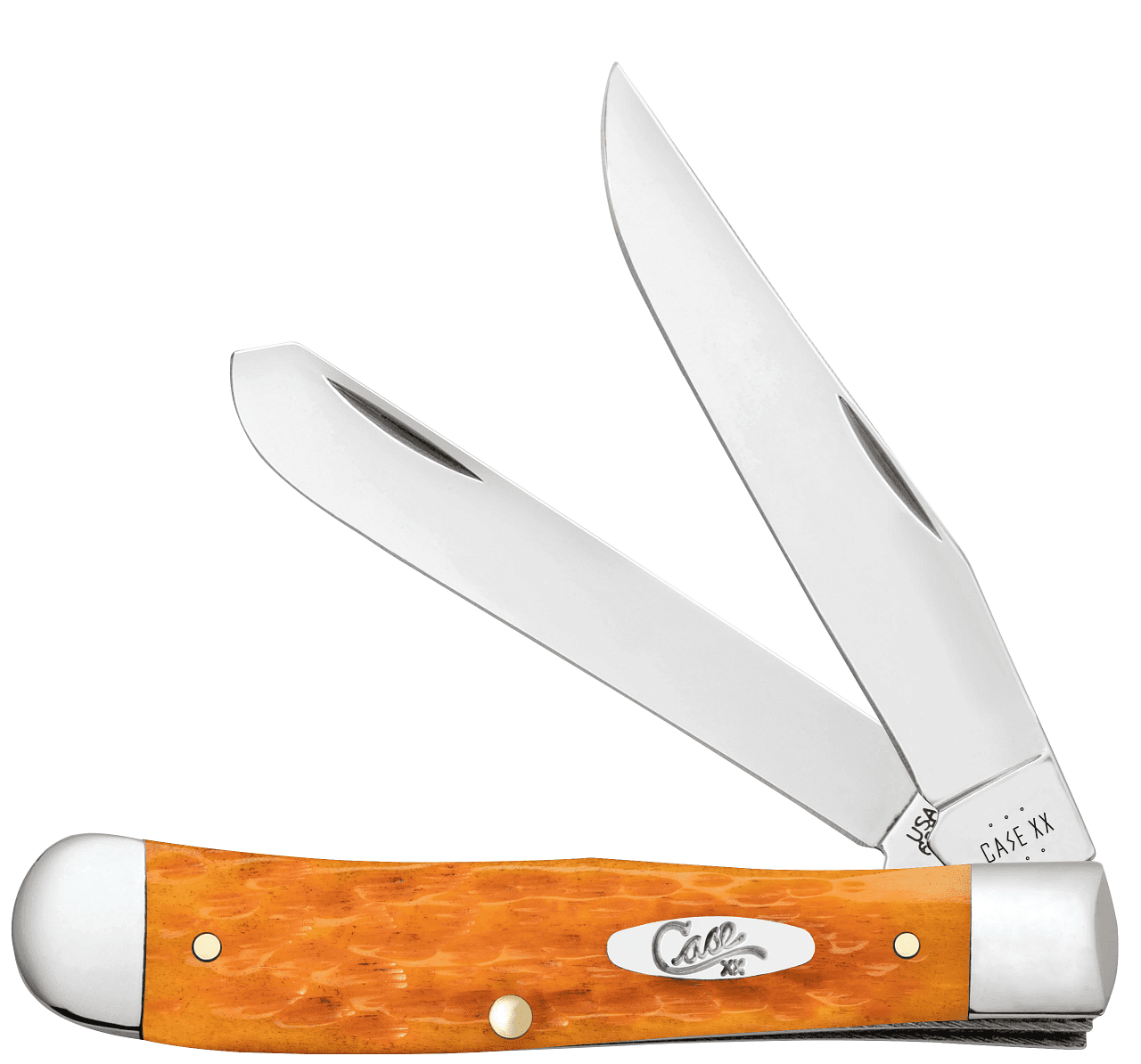 Case Persimmon Ornage Bone Peach - Acc Knives - 26560 - Walmart.com
