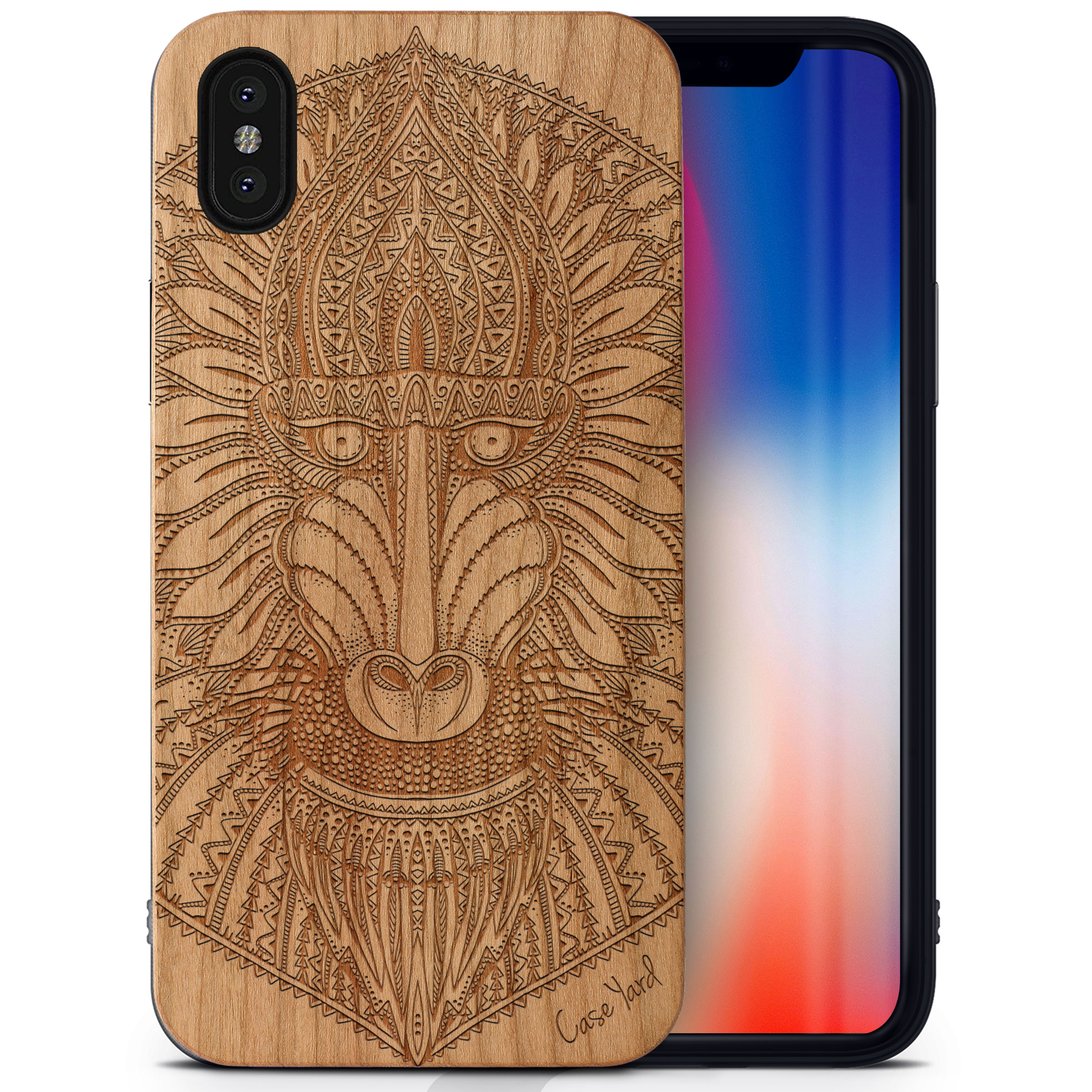 Case Yard Wooden Case Outside Soft TPU Silicone, Slim Fit Shockproof ...