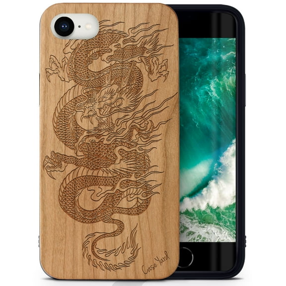 Case Yard Wooden Case Outside Soft TPU Silicone, Slim Fit Shockproof ...