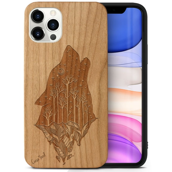 Case Yard Wooden Case Outside Soft TPU Silicone, Slim Fit Shockproof ...