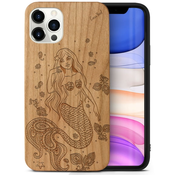 Case Yard Wooden Case Outside Soft TPU Silicone, Slim Fit Shockproof ...