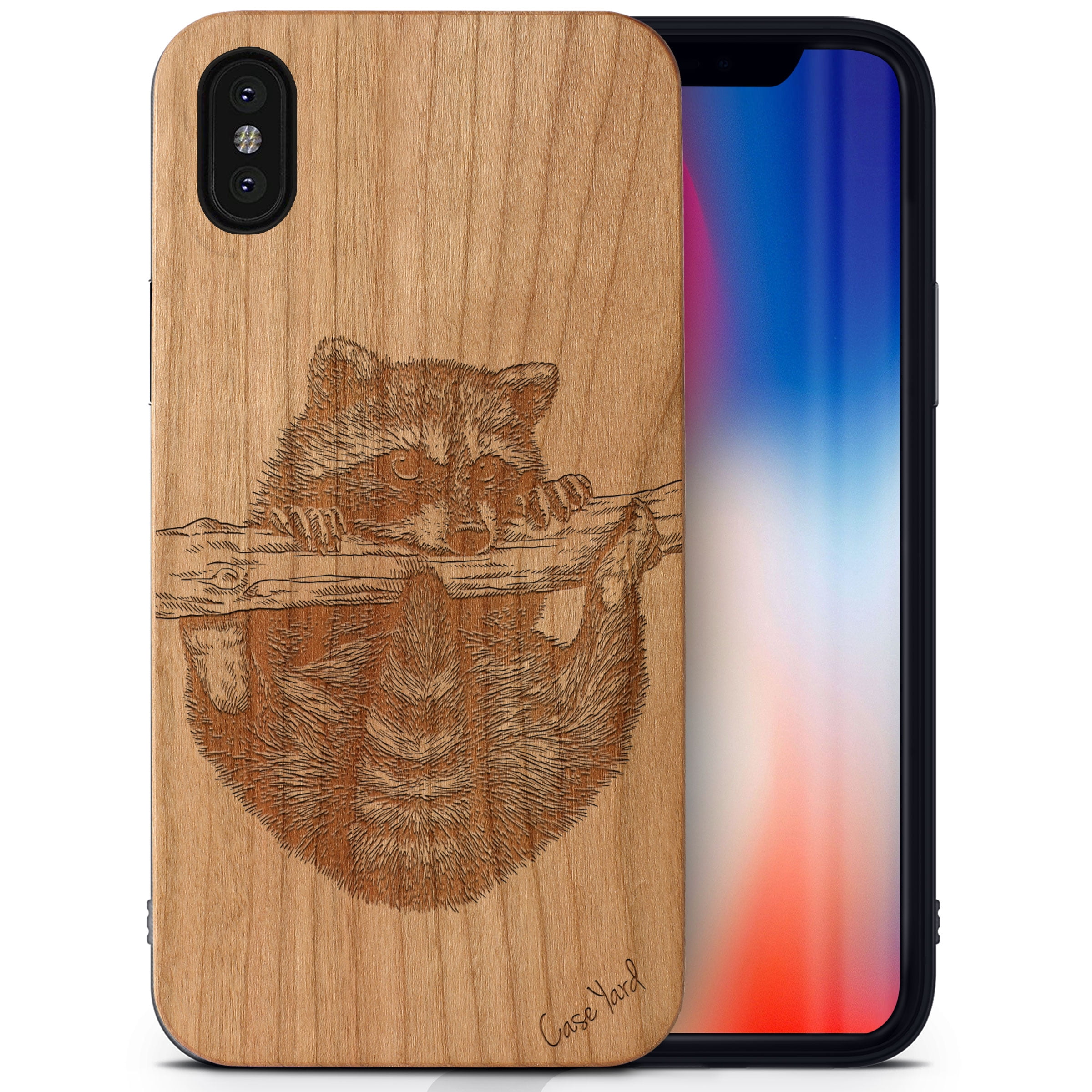 Case Yard Wooden Case Outside Soft TPU Silicone, Slim Fit Shockproof ...