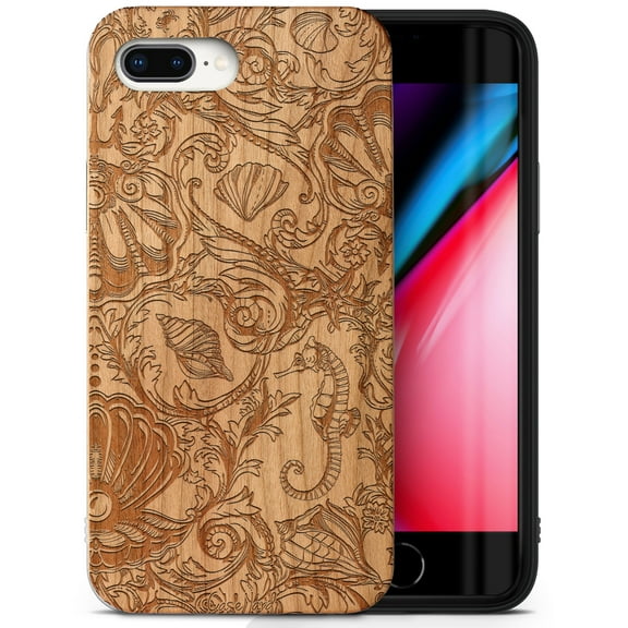 Case Yard Wooden Case Outside Soft TPU Silicone, Slim Fit Shockproof ...