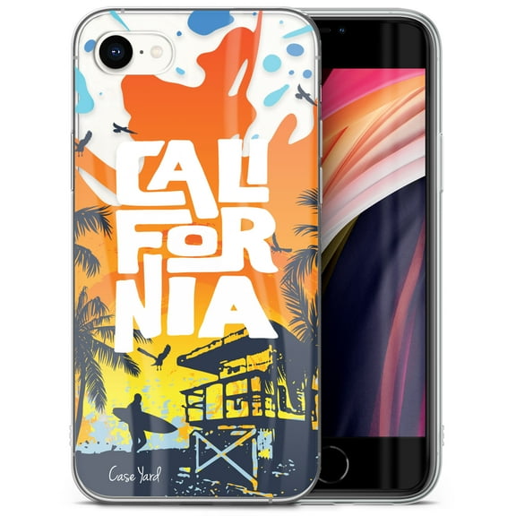 Case Yard iPhone-8-Plus Case Clear Soft & Flexible TPU Ultra Low ...