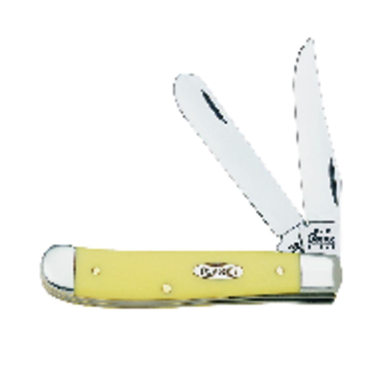 Case Yellow Synthetic CS Mini Trapper 00029 - Walmart.com