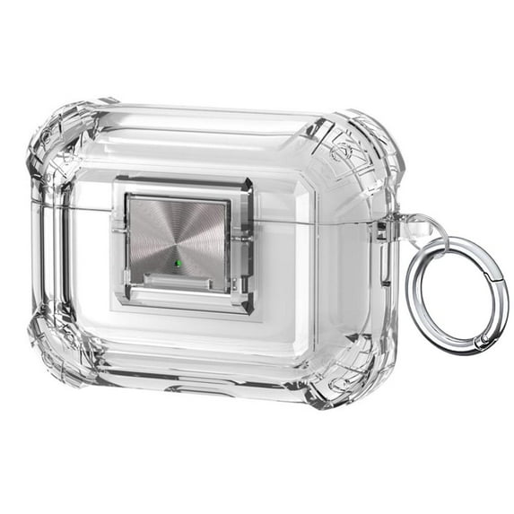 Case for AirPods Pro 3, Shockproof TPU Protective Cover with Shiny ...