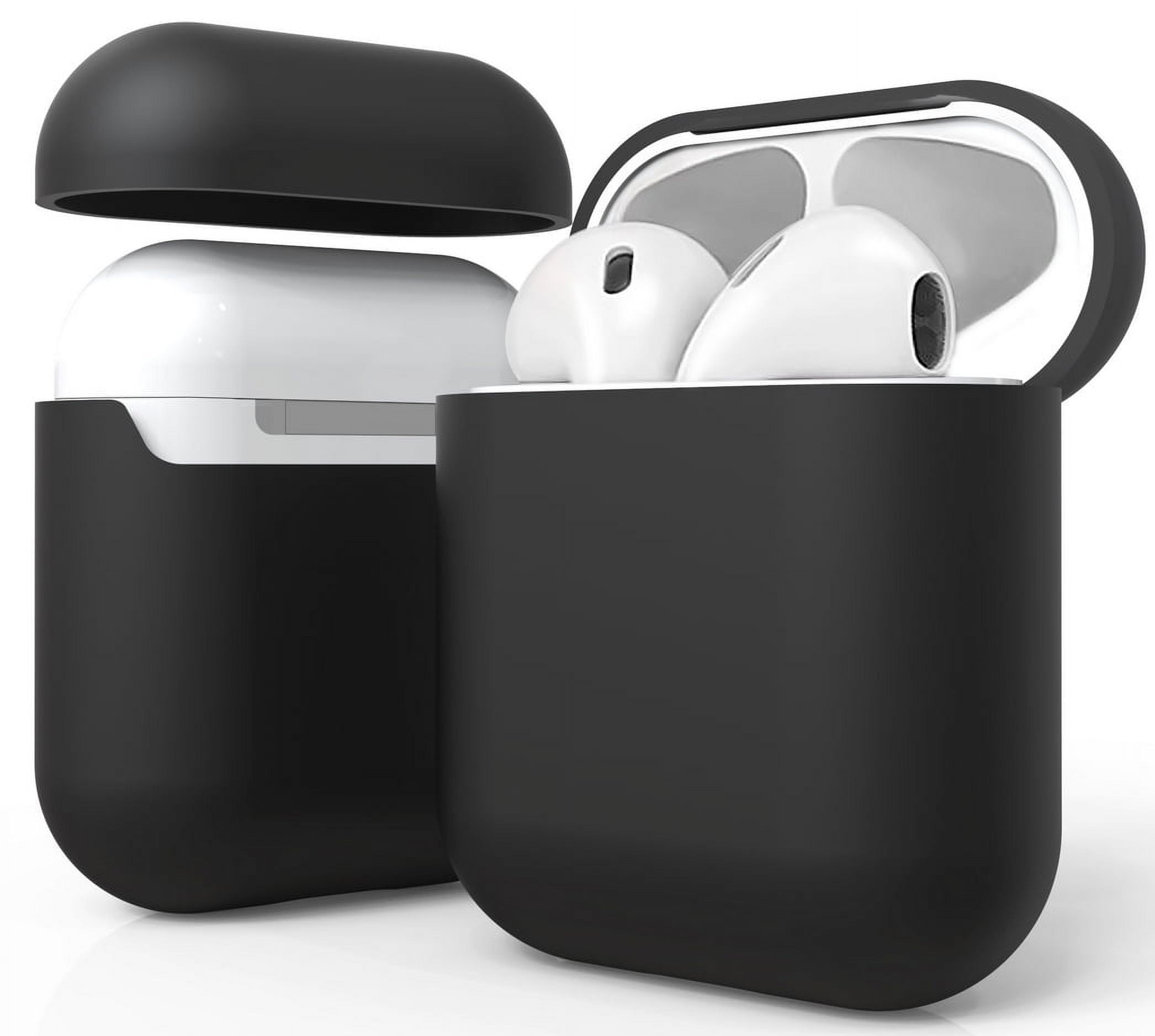 Case for Airpods, Black Ultra Slim Hard Protector Cover for Apple ...