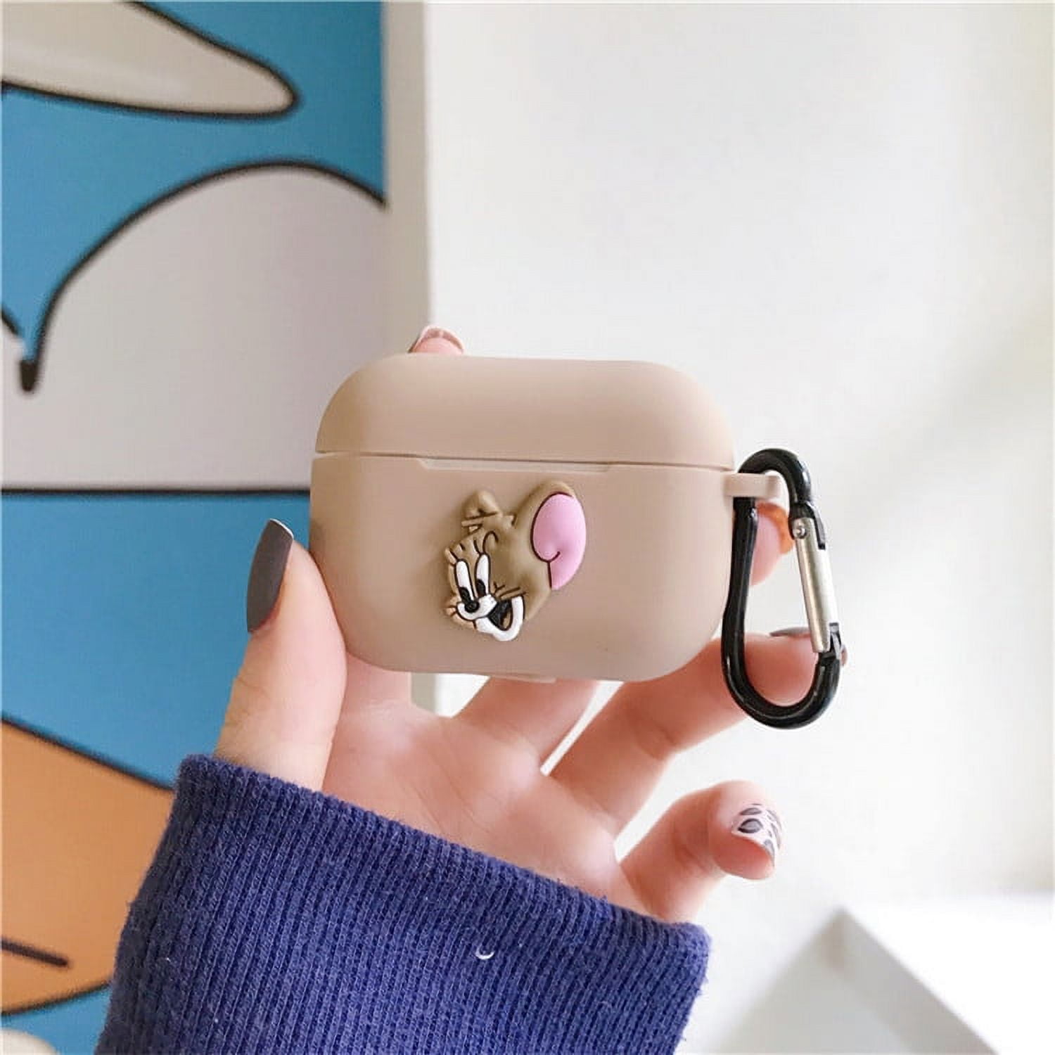 Case For Airpods Pro Gmyle Cute Cartoon Characters Silicone Protective