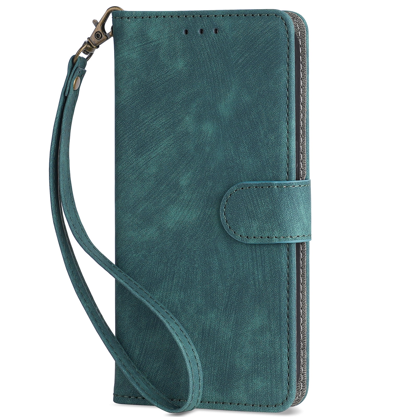 Case for BLU K50 RFID Blocking Leather Case with Card Holder Hands-Free ...