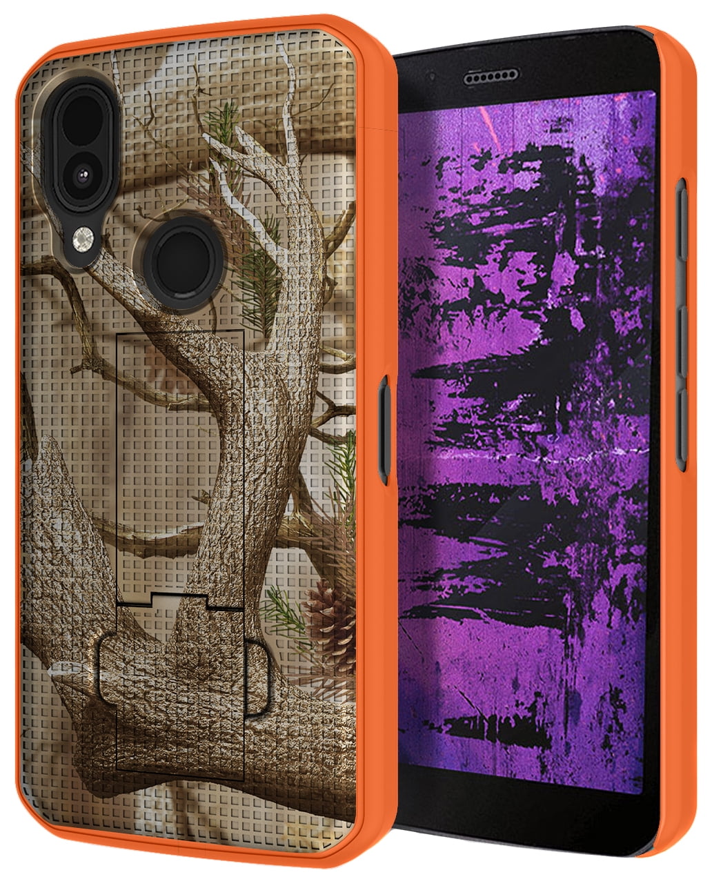Case for CAT S62 PRO Phone, Nakedcellphone [Grid Texture] Slim Hard ...