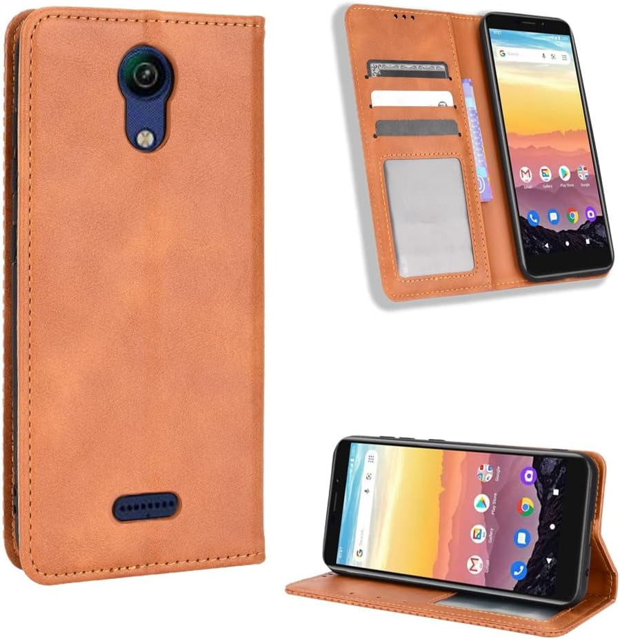 Case for Cricket Vision3 Case Cover,Case for AT&T Calypso Leather Case ...