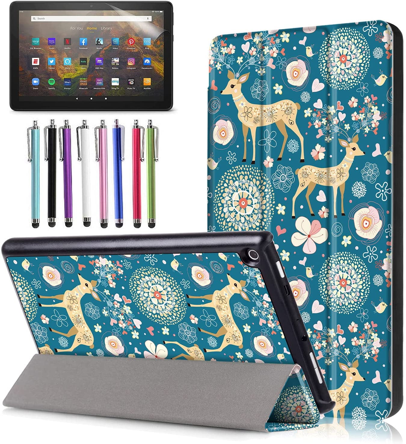 Case for Fire HD 10 / Fire HD 10 Plus (11th Generation, 2021 Released ...