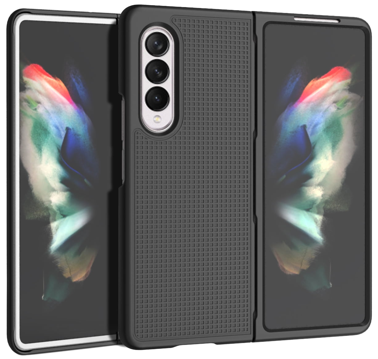 Case for Galaxy Z Fold 3 5G, Nakedcellphone Slim Hard Shell Protector ...