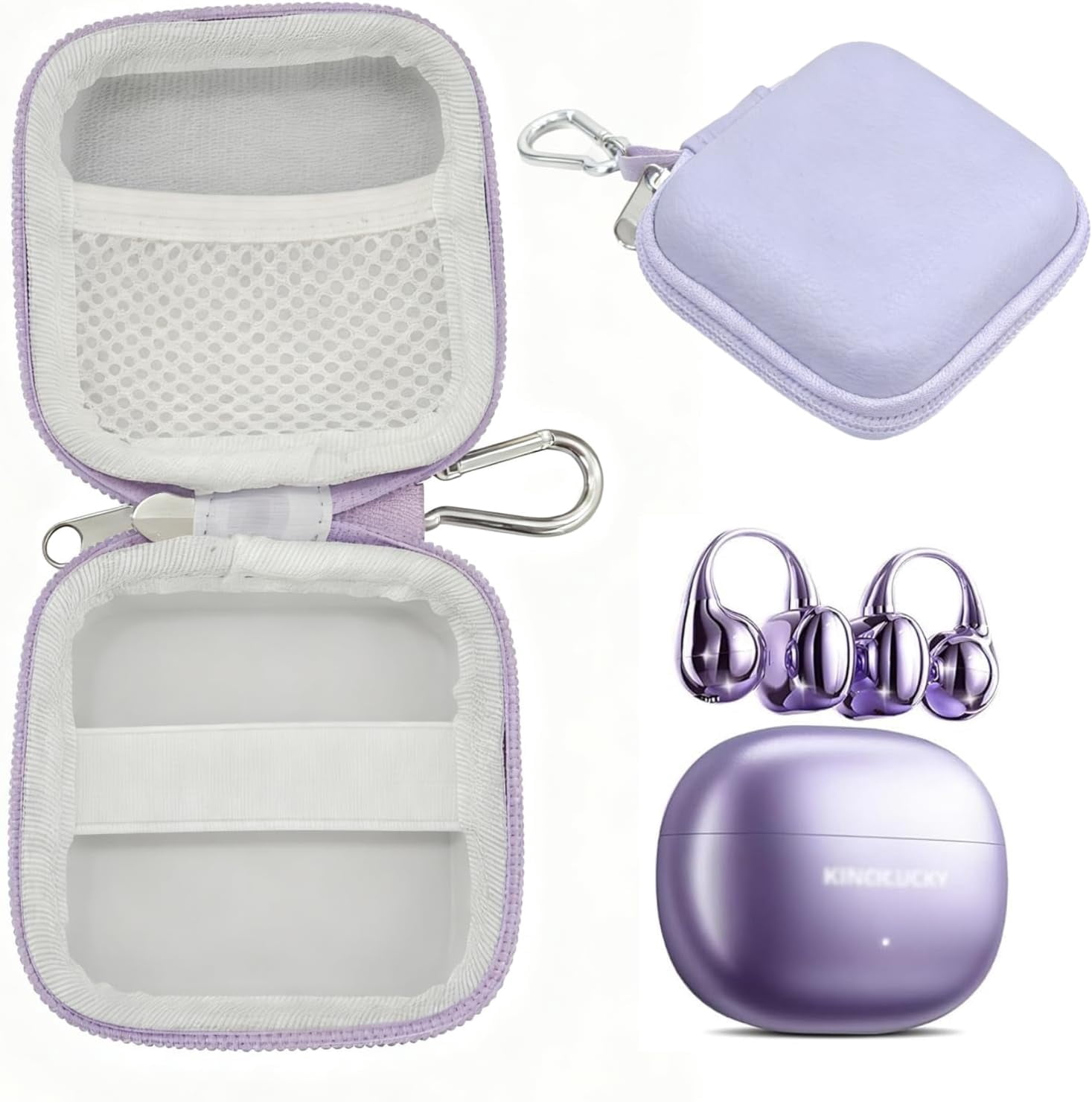 Case for King Lucky Clip On Earbuds i212,Clip On Headphones Cover ...