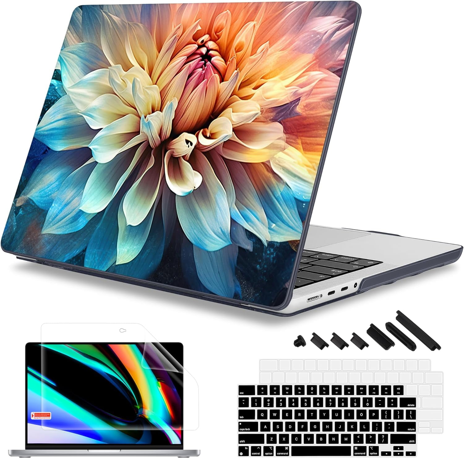 Case for MacBook Pro 16" M3 A2991 M2 A2780 M1 A2485 (2021/2022/2023 ...