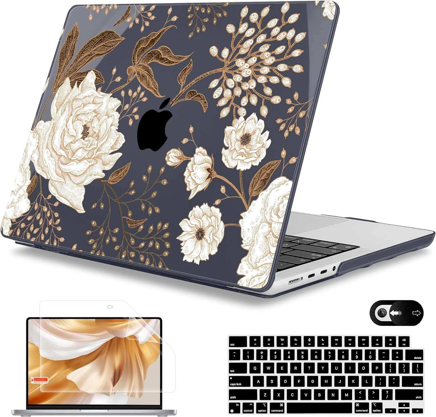 Case for MacBook Pro 16" M3 A2991 M2 A2780 M1 A2485 (2021/2022/2023 ...