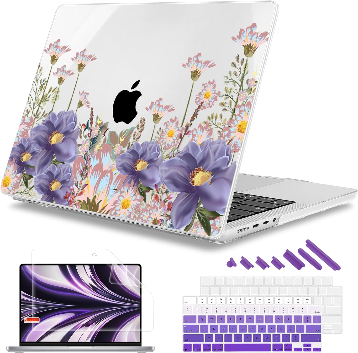 Case for MacBook Pro 16" M3 A2991 M2 A2780 M1 A2485 (2021/2022/2023 ...