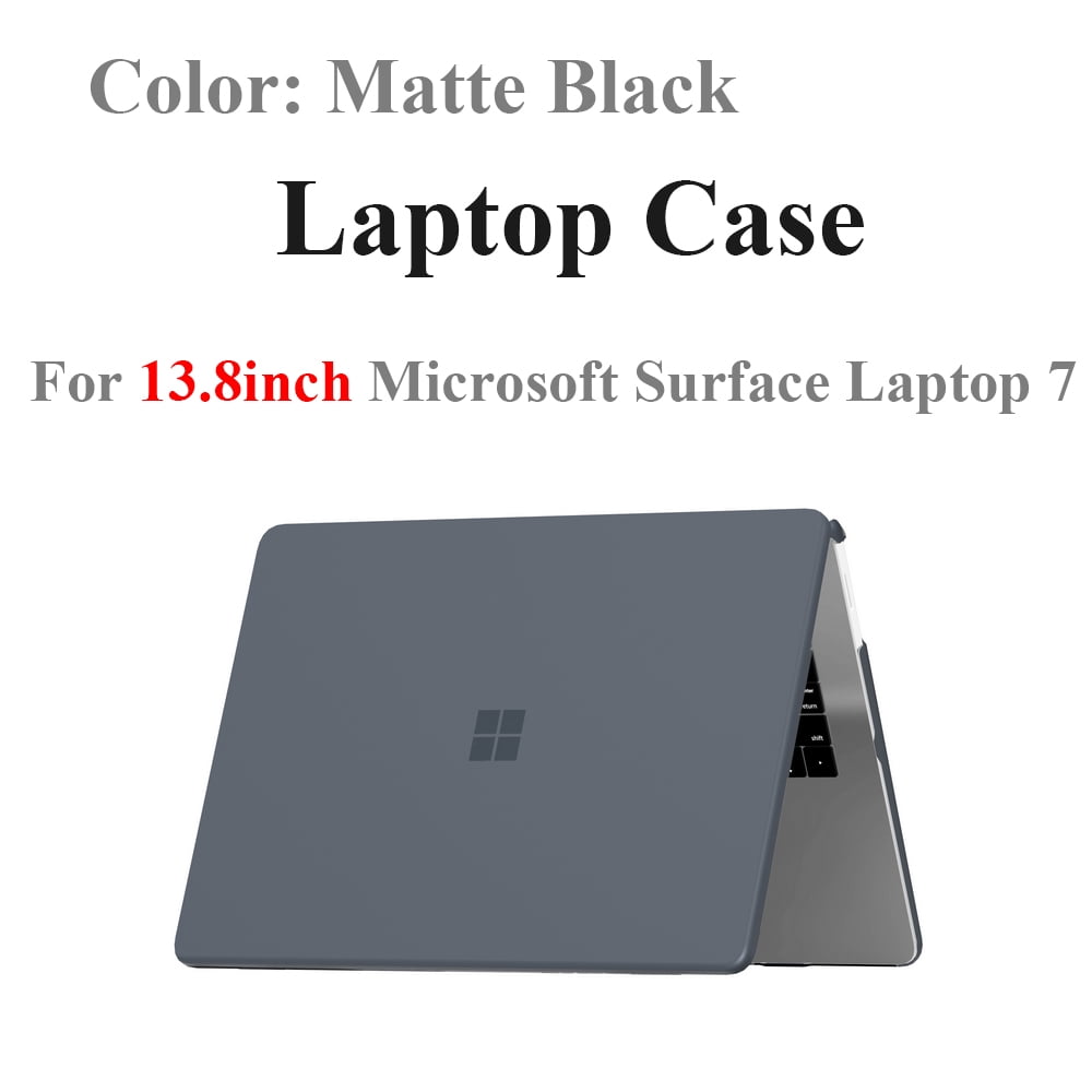 Case for Microsoft Surface Laptop 7 13.8inch Crystal and Matte PC Cover ...