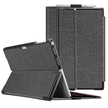 Case for Surface Pro 7 / Pro 6 - Premium Leather Folio Cover with ...