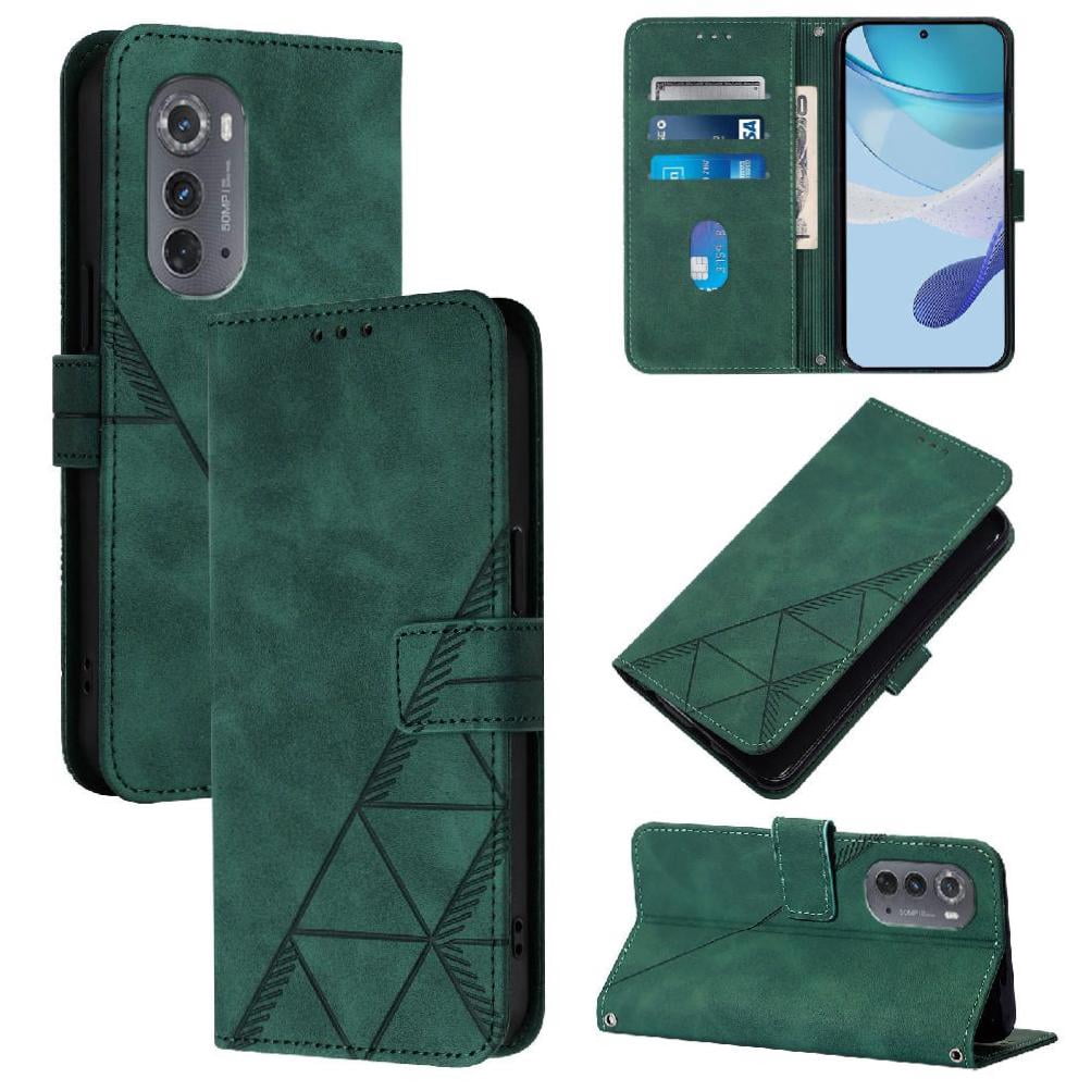 Case for Motorola Edge 5g Uw 2022 Wallet Cover Pu Leather Flip Folio ...