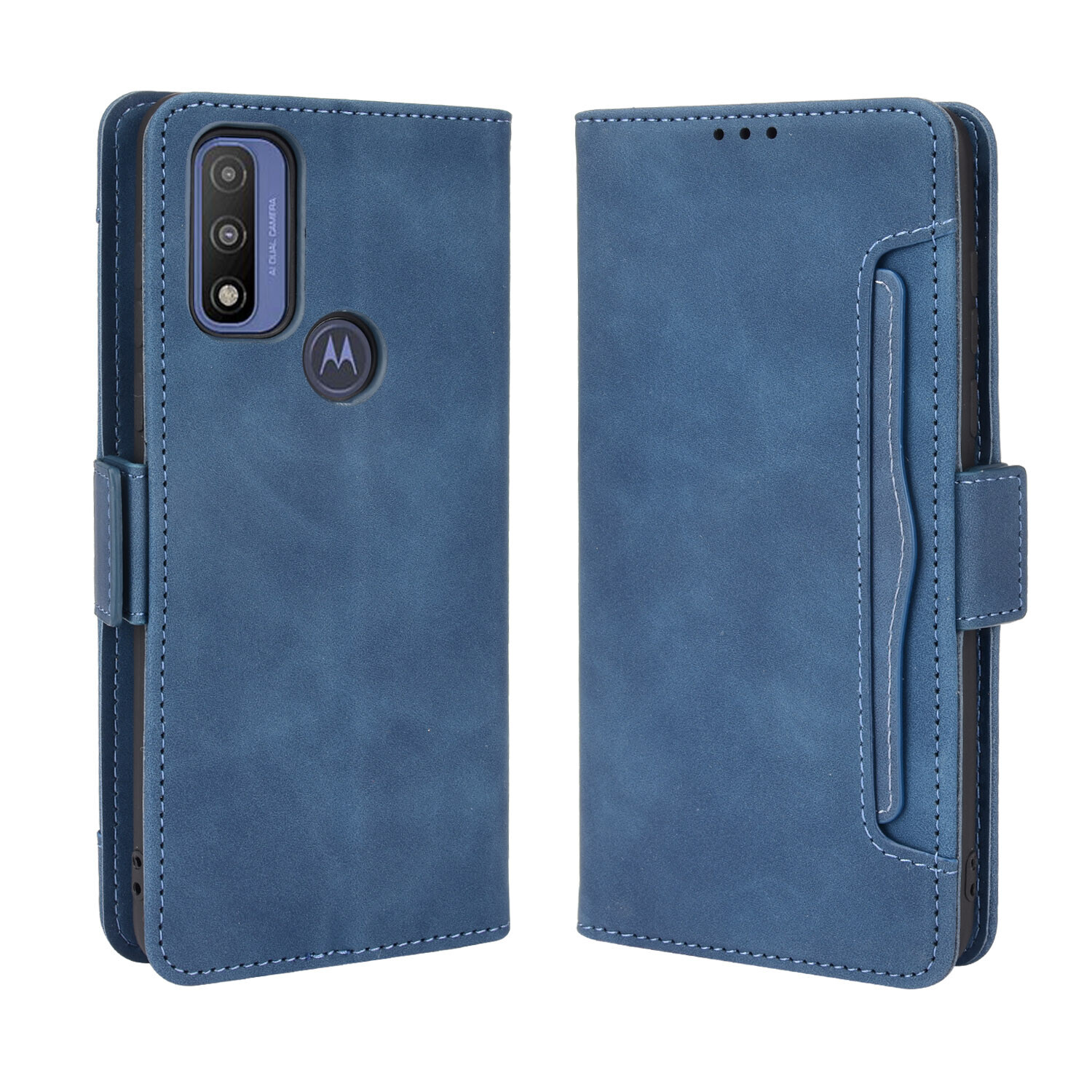 Case for Motorola MOTO G Pure Cover Adjustable Detachable Card Holder ...