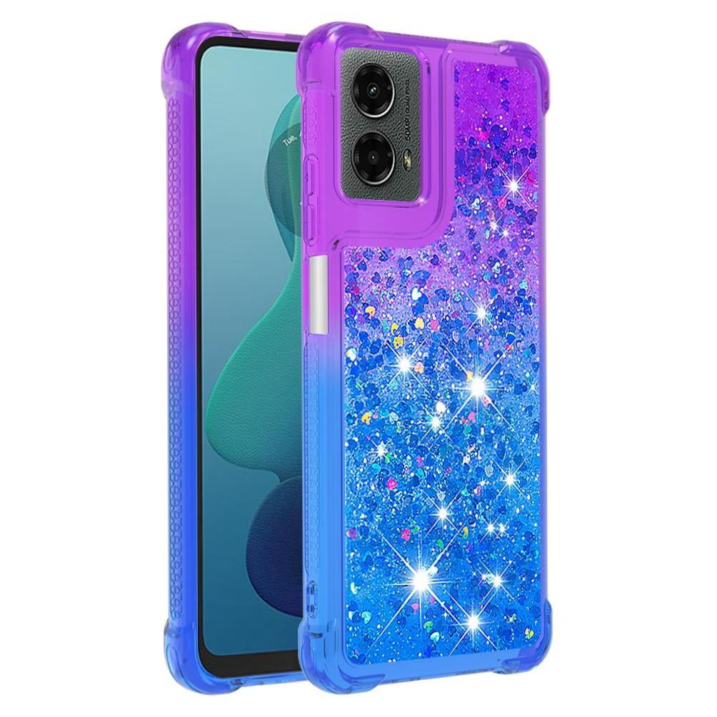 Case for Motorola Moto G 5g 2024 Funny Bling Shiny Crystal Flowing ...