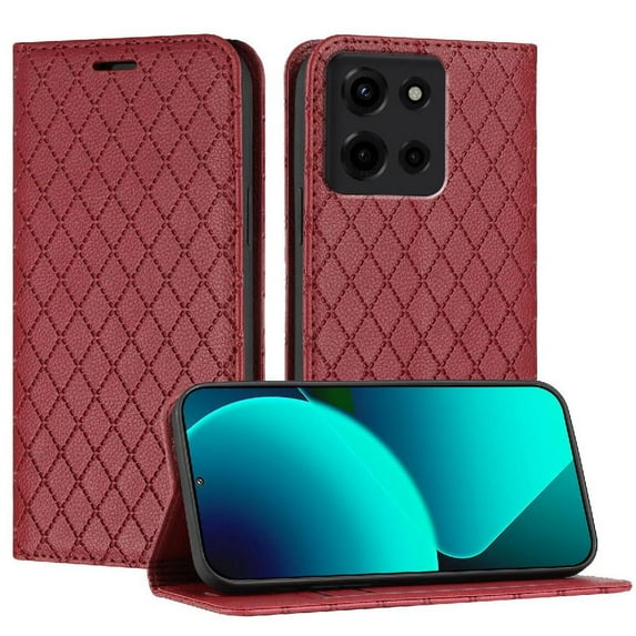 Case for Motorola Moto G 5g 2025 Magnetic Shell Flip Business Card ...