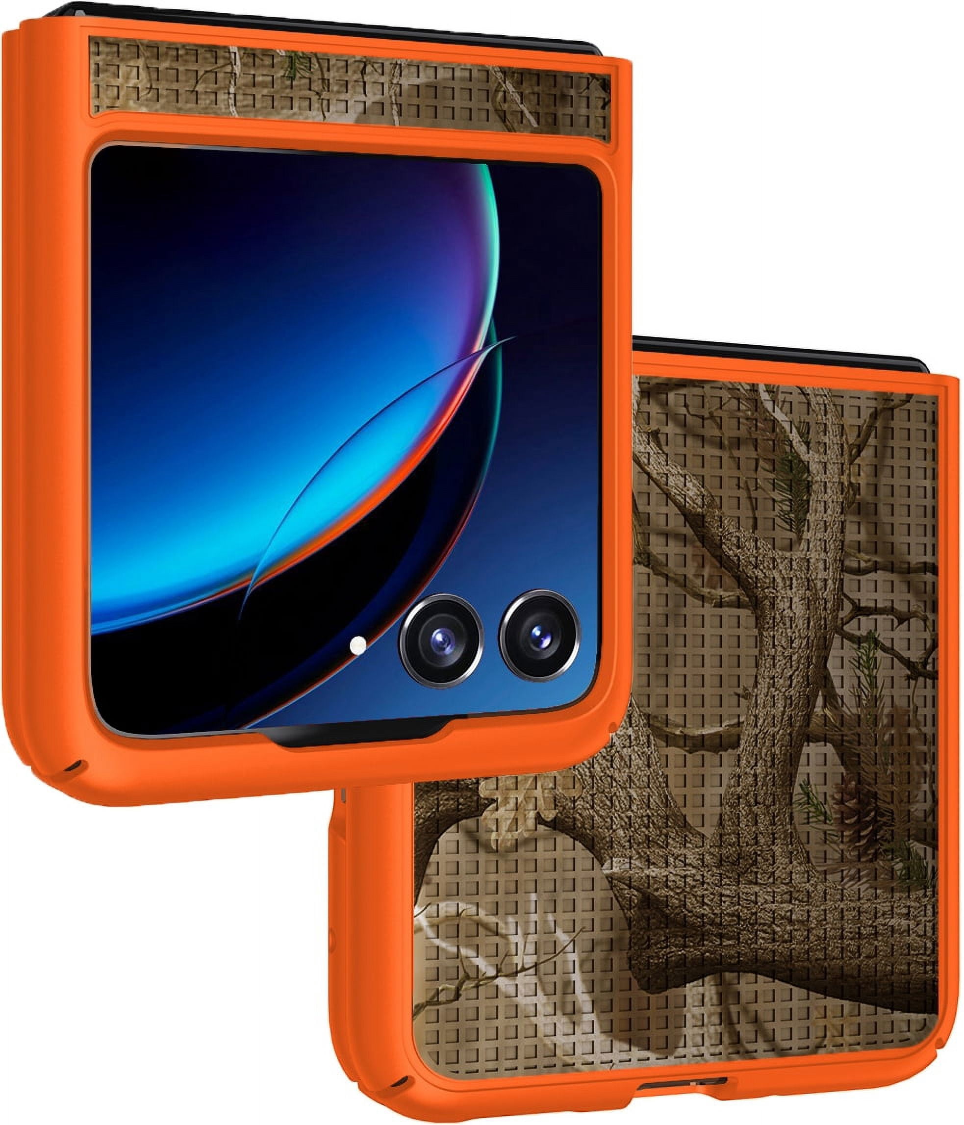 Case for Motorola RAZR+ 2023, Nakedcellphone Slim Hard Shell Protector ...