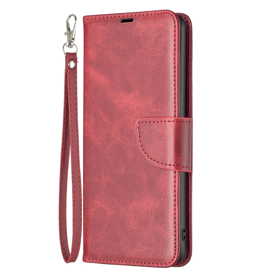 Case for OPPO A5 Multi functional wallet case, premium solid color PU ...