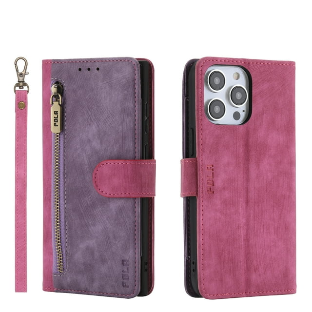 Case for One Plus Nord 2 Vintage Multi-Color Folio Vegan Leather Purse ...
