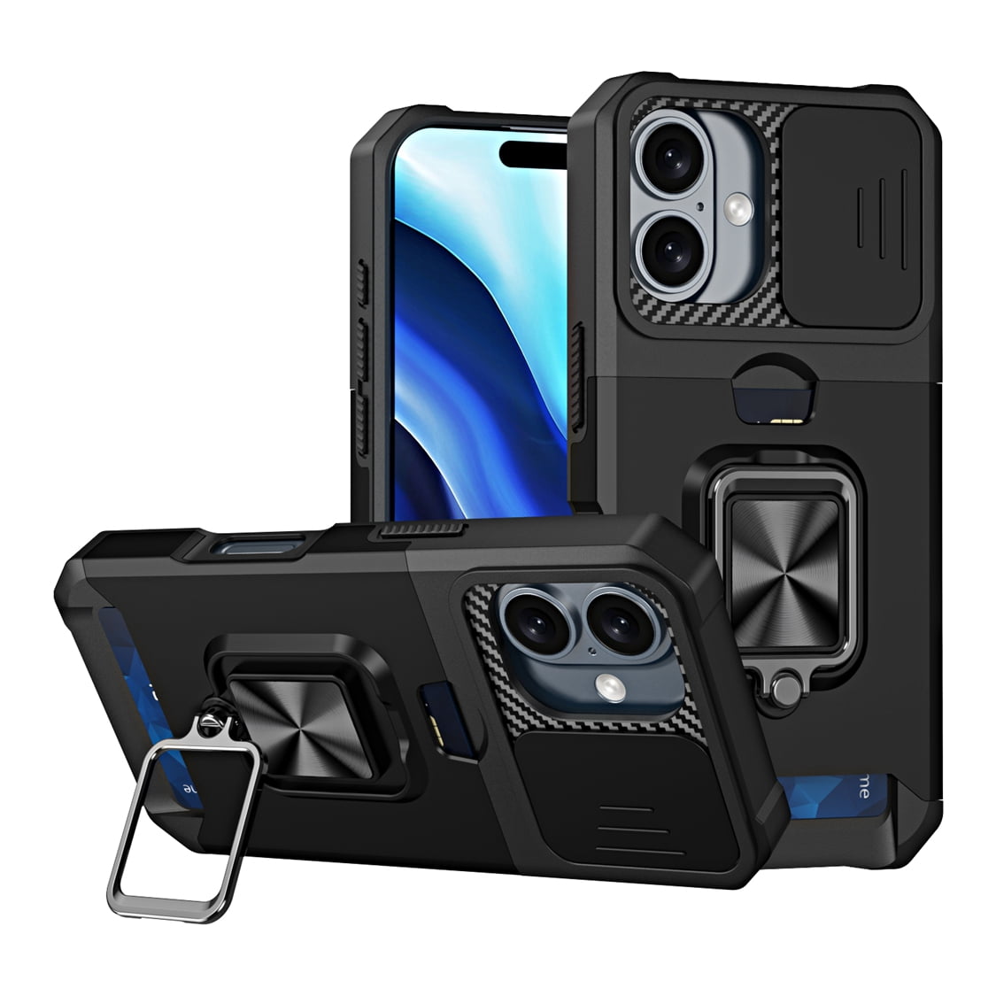 Case for Samsung A16 Screen Protector with Car Mount, Camera Cover ...