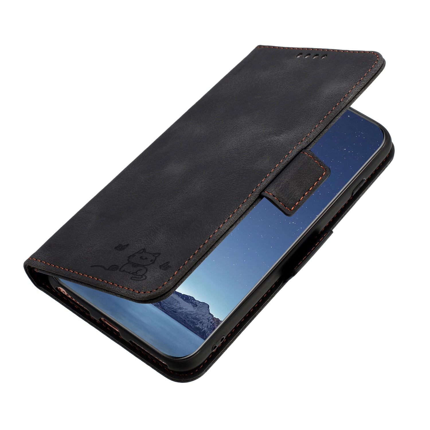 Case for Samsung A23 4G Wallet screen protector, leather protector ...