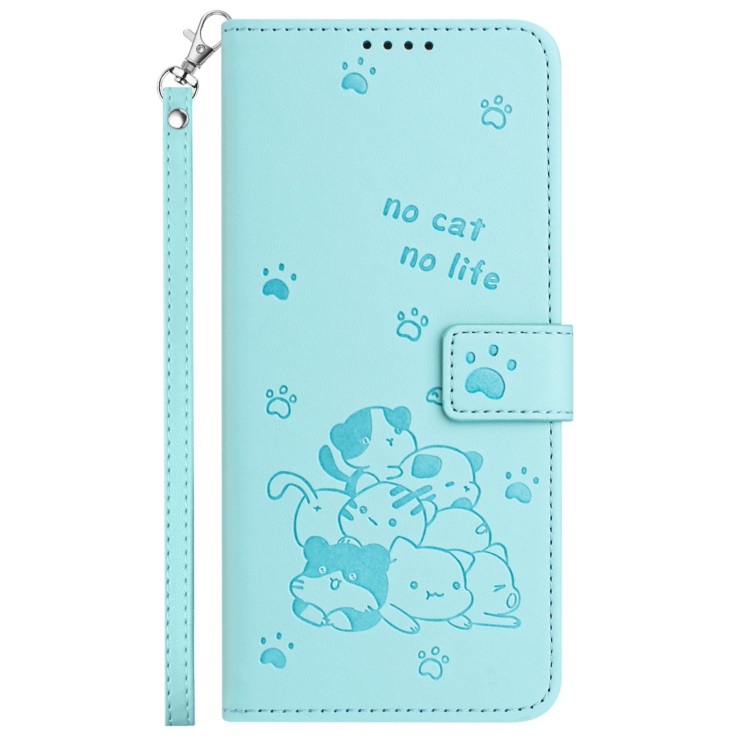Case for Samsung A510 Cute cartoon wallet case, cartoon cat flip case ...